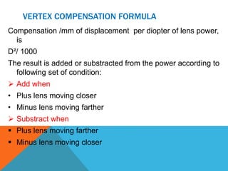 vertex distance PART 1.pptx | Physics | Science