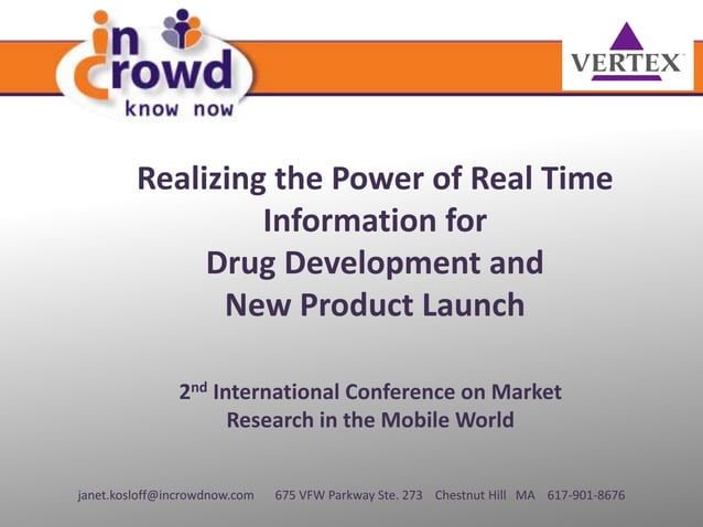 Utilizing the powerful impact of real-time information on drug ...