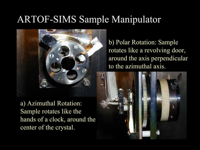 TOF-SIMS Machine and software. | PPT | Chemistry | Science