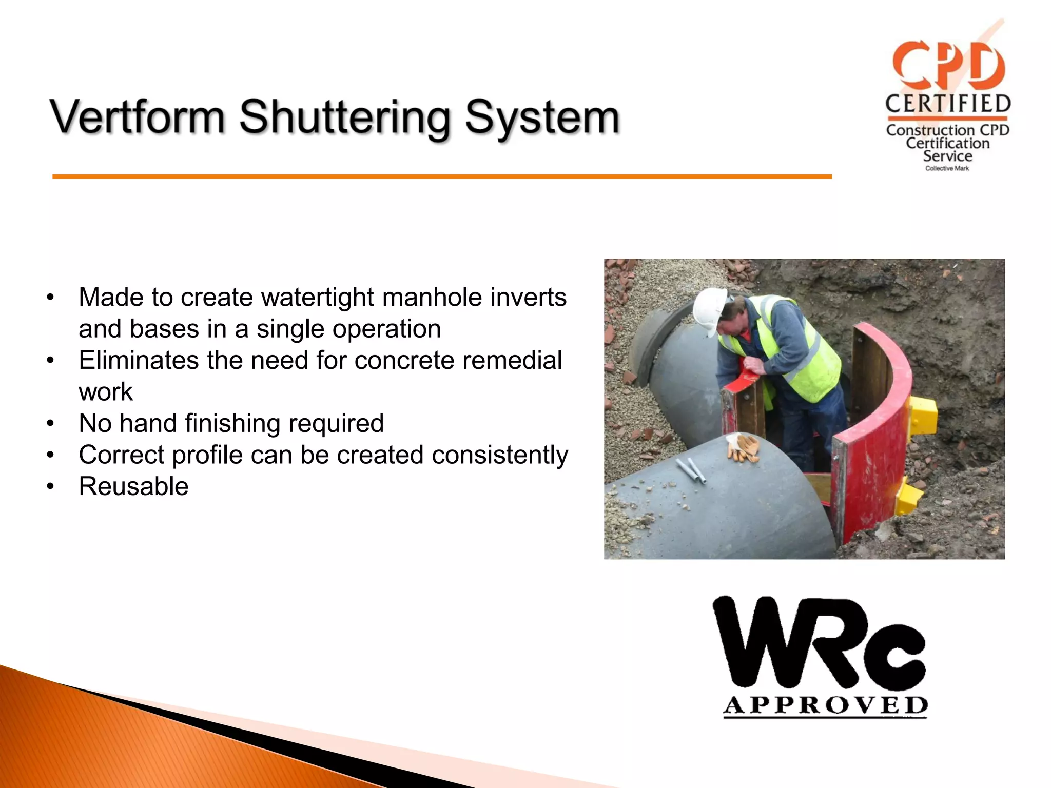 Vertform - manhole construction | PDF