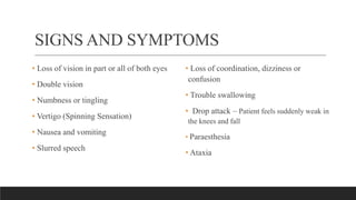 Vertebrobasilar Insufficiency (VBI) – Causes, Symptoms, Diagnosis ...