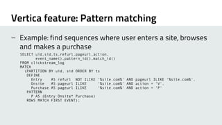 A short introduction to Vertica | PPT