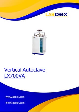 Vertical-Autoclave-LX700VA Labdex | PDF
