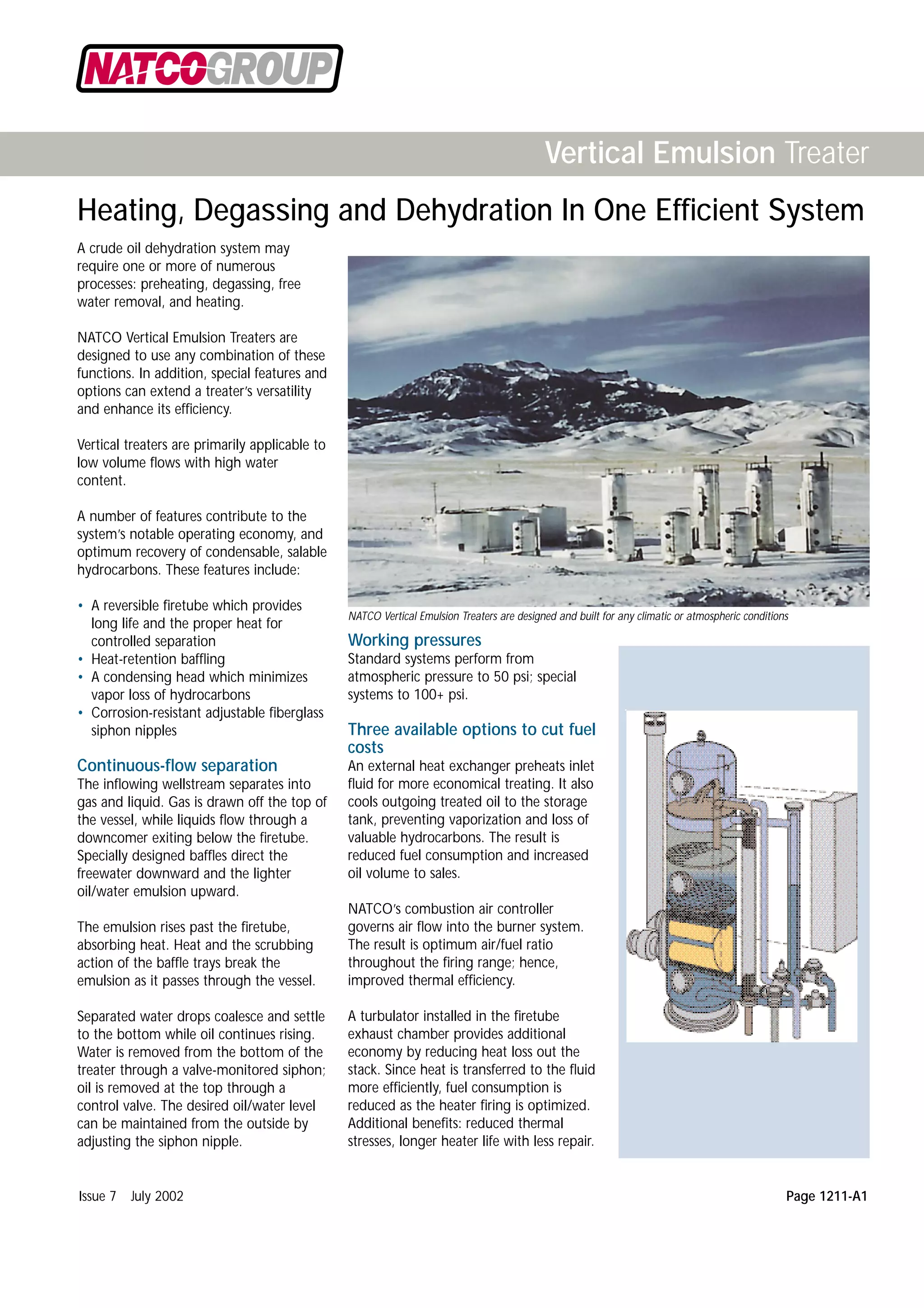 Vertical emulsion-treater | PDF