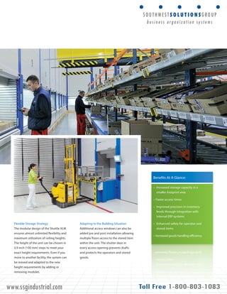 Shuttle XP Vertical Lift Module - Automated Storage and Retrieval ...