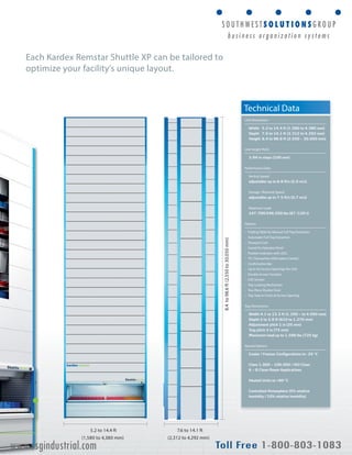 Shuttle XP Vertical Lift Module - Automated Storage and Retrieval ...