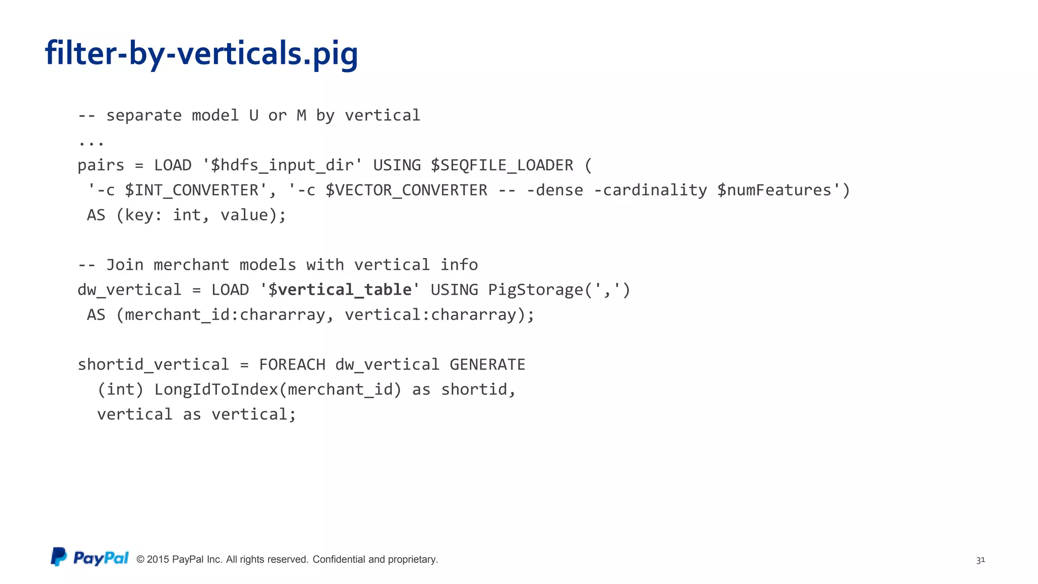 Vertical Recommendation Using Collaborative Filtering Pptx