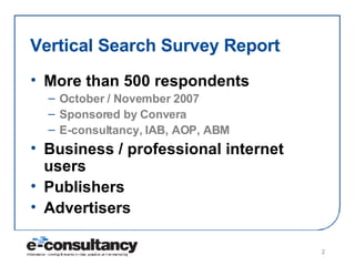 Vertical Search | PPT