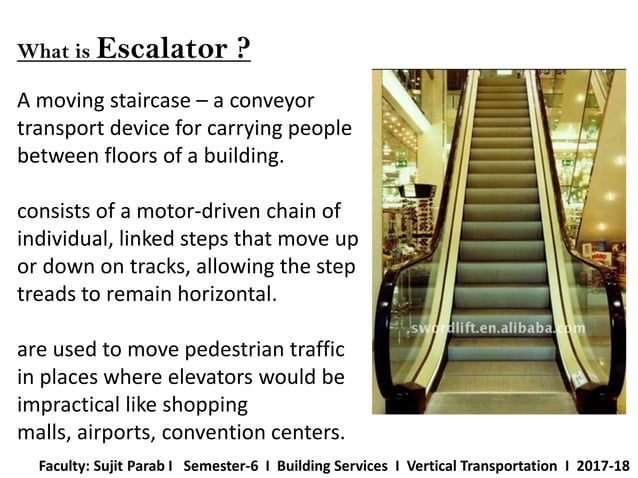 VERTICAL__-TRANSPORT lifts and escalator | PPT