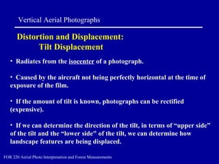 Vertical aerial photographs | PPT