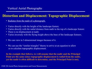 Vertical aerial photographs | PPT