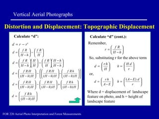 Vertical aerial photographs | PPT