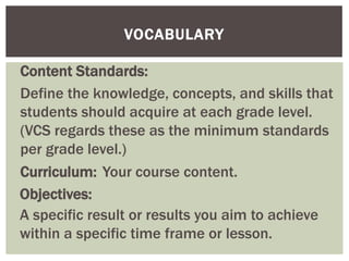 Vertical Alignment Meeting | PPT