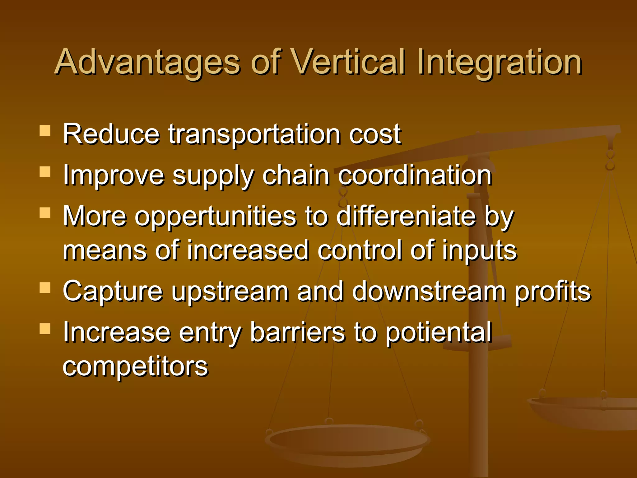 Vertical and horizontal integration | PPT