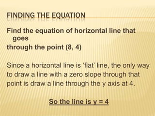 Vertical and horizontal lines | PPTX