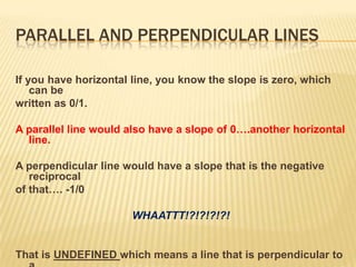 Vertical and horizontal lines | PPTX