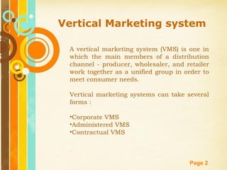 Vertical and horizontal system | PPT