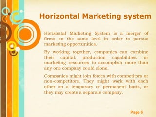 Vertical and horizontal system | PPT