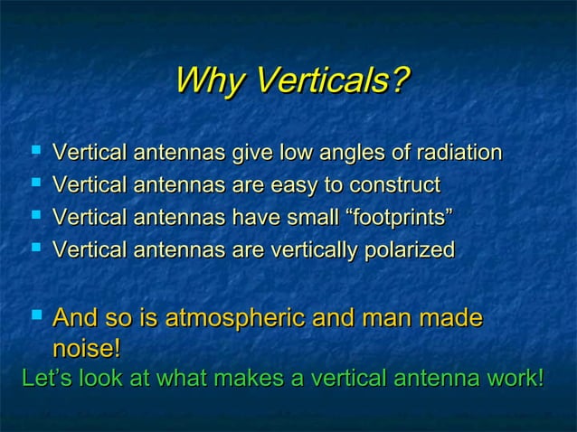 Ham Radio Vertical Antennas | PPT