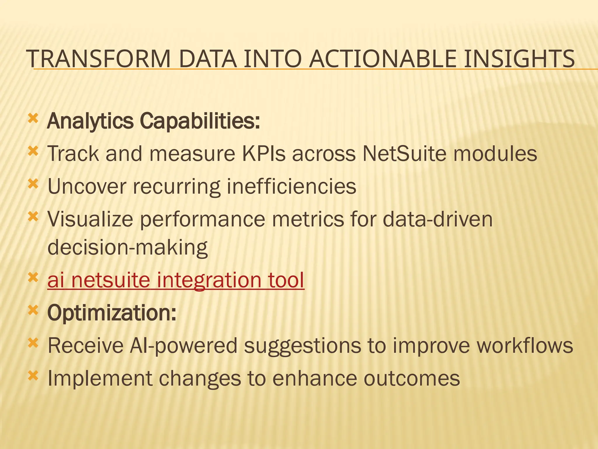Outlining strategies to identify delays in NetSuite workflows | PPTX