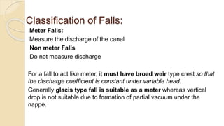 Vertical canal fall | PPTX | Geology | Science