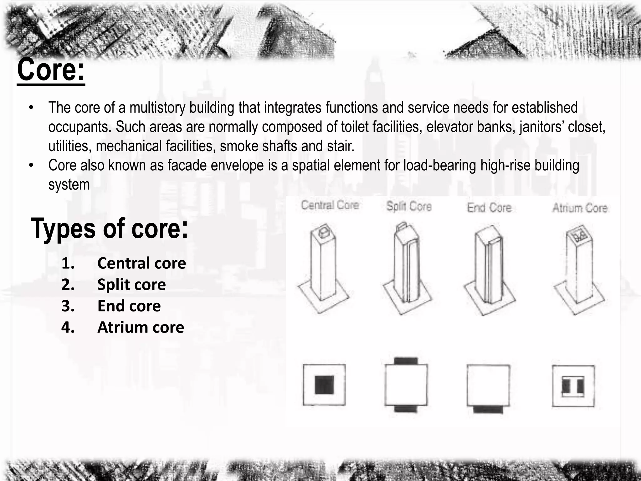 Vertical Circulation and Services of Highrise | PPTX