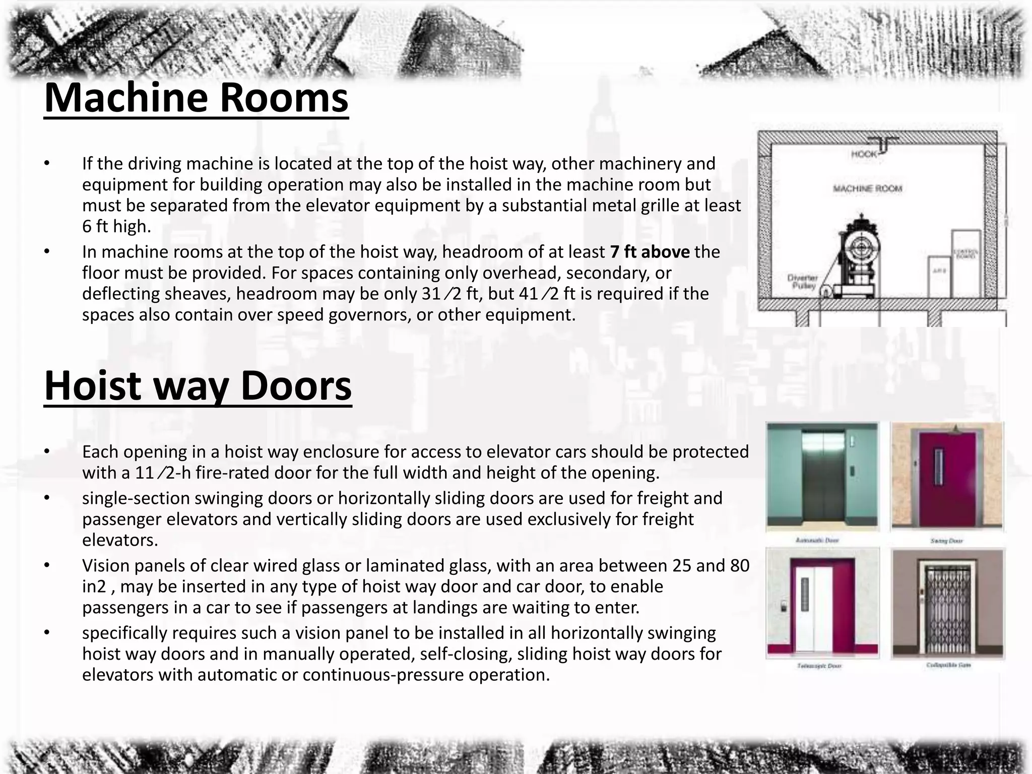 Vertical Circulation and Services of Highrise | PPTX