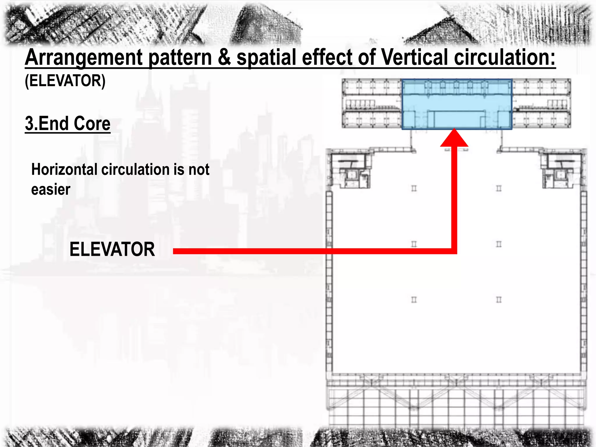 Vertical Circulation and Services of Highrise | PPTX