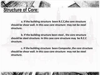 Architecture Circulation Core