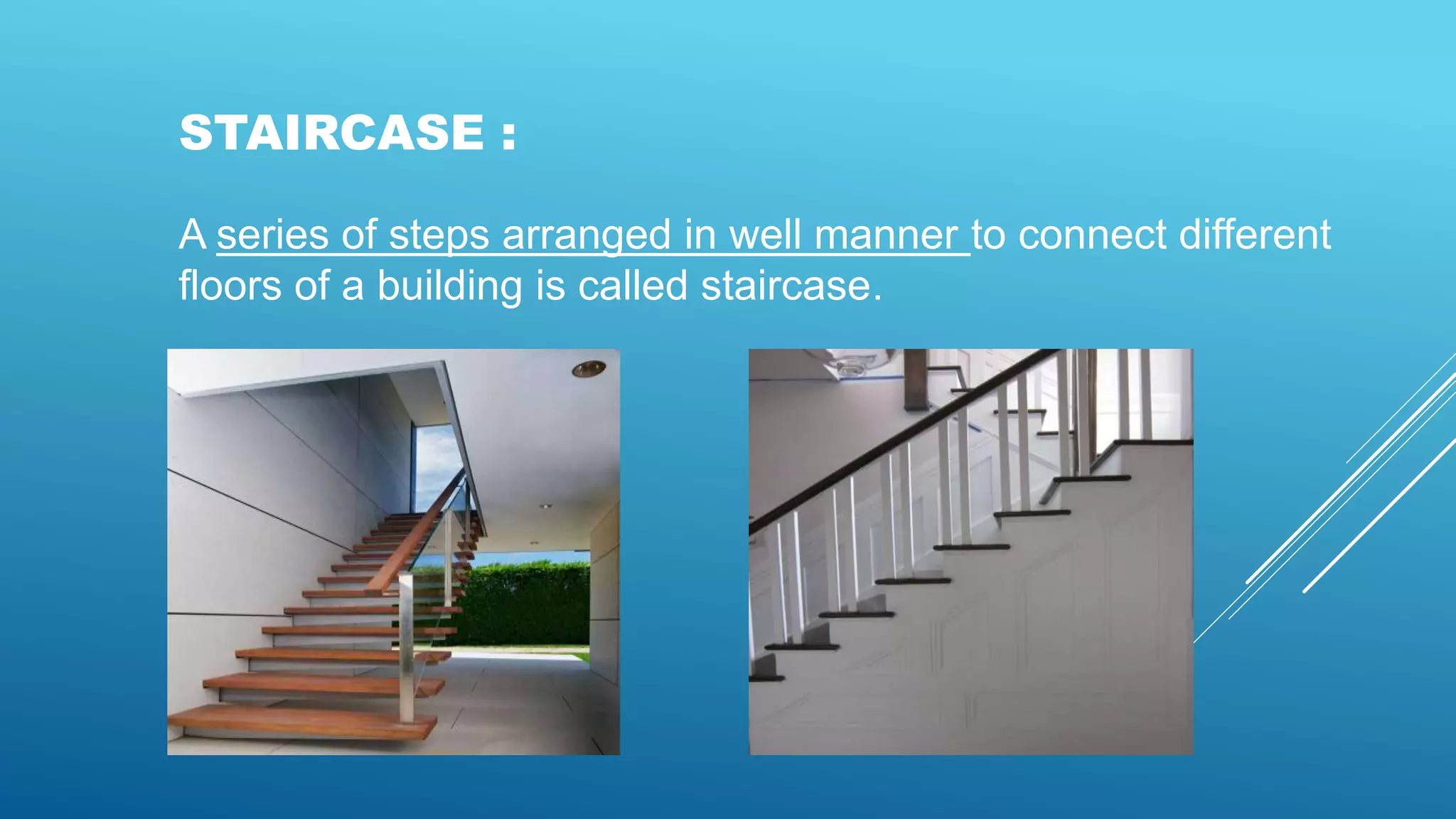 Vertical communication by stairs | PPTX