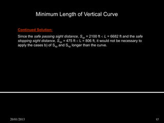 Vertical Curves (Part 2) | PDF
