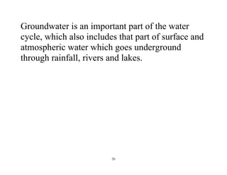 Vertical distribution of groundwater | PDF