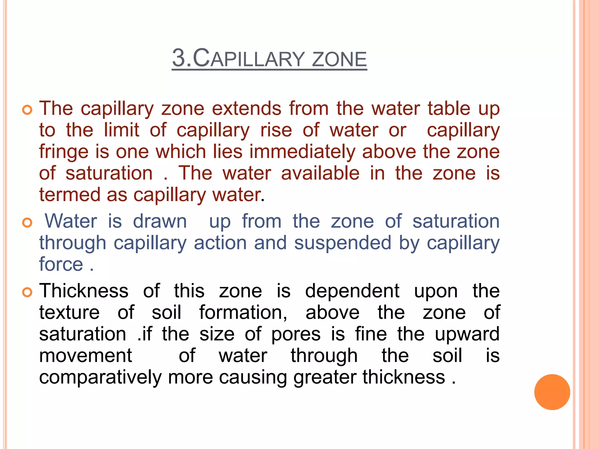 Vertical distribution of groundwater | PPTX