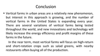 Vertical farming | PPT