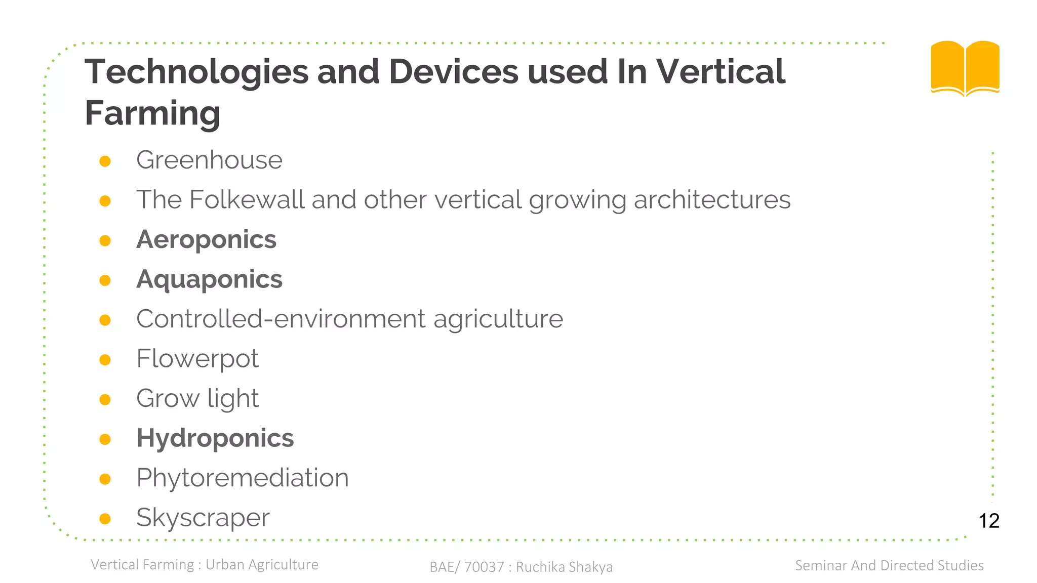 Vertical farming | PPTX