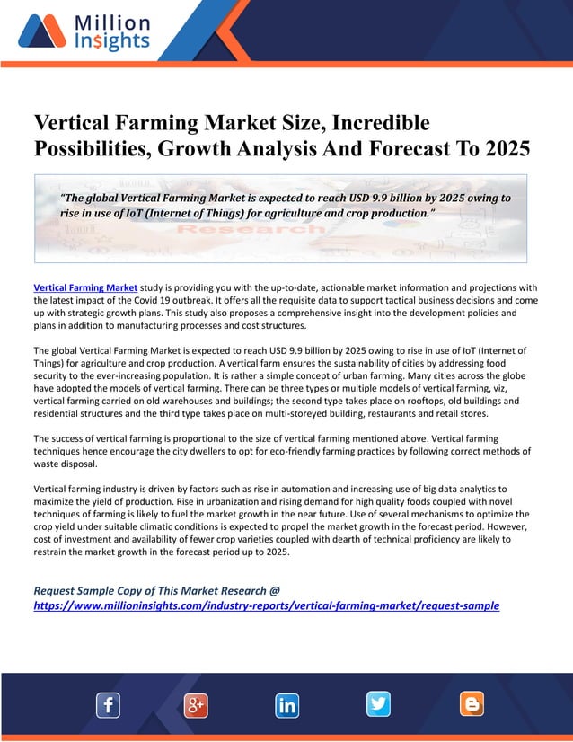 Vertical Farming Market Size, Incredible Possibilities, Growth Analysis ...