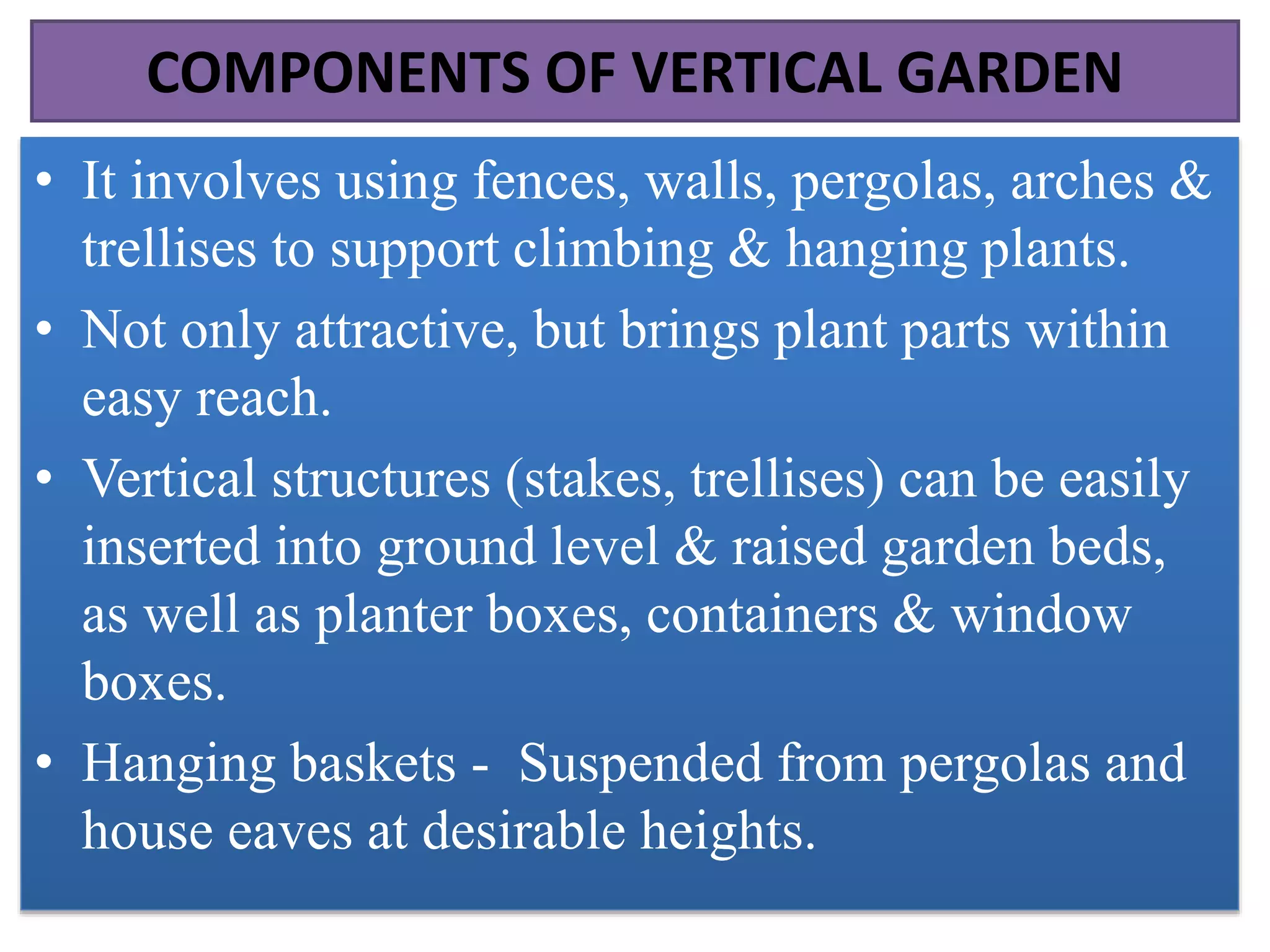 Vertical gardening 2007 | PPTX