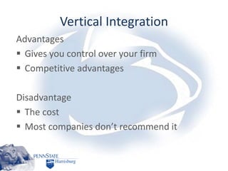 Vertical integration | PPTX