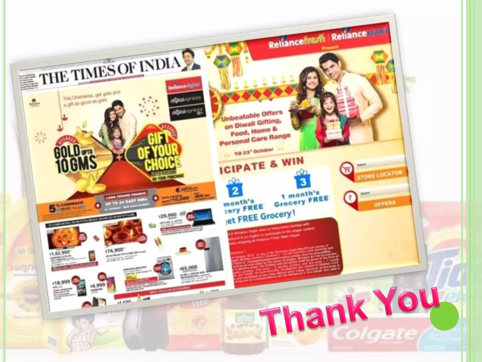 Vertical integration of reliance fresh | PPT