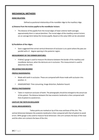 Vertical jaw relation | PDF