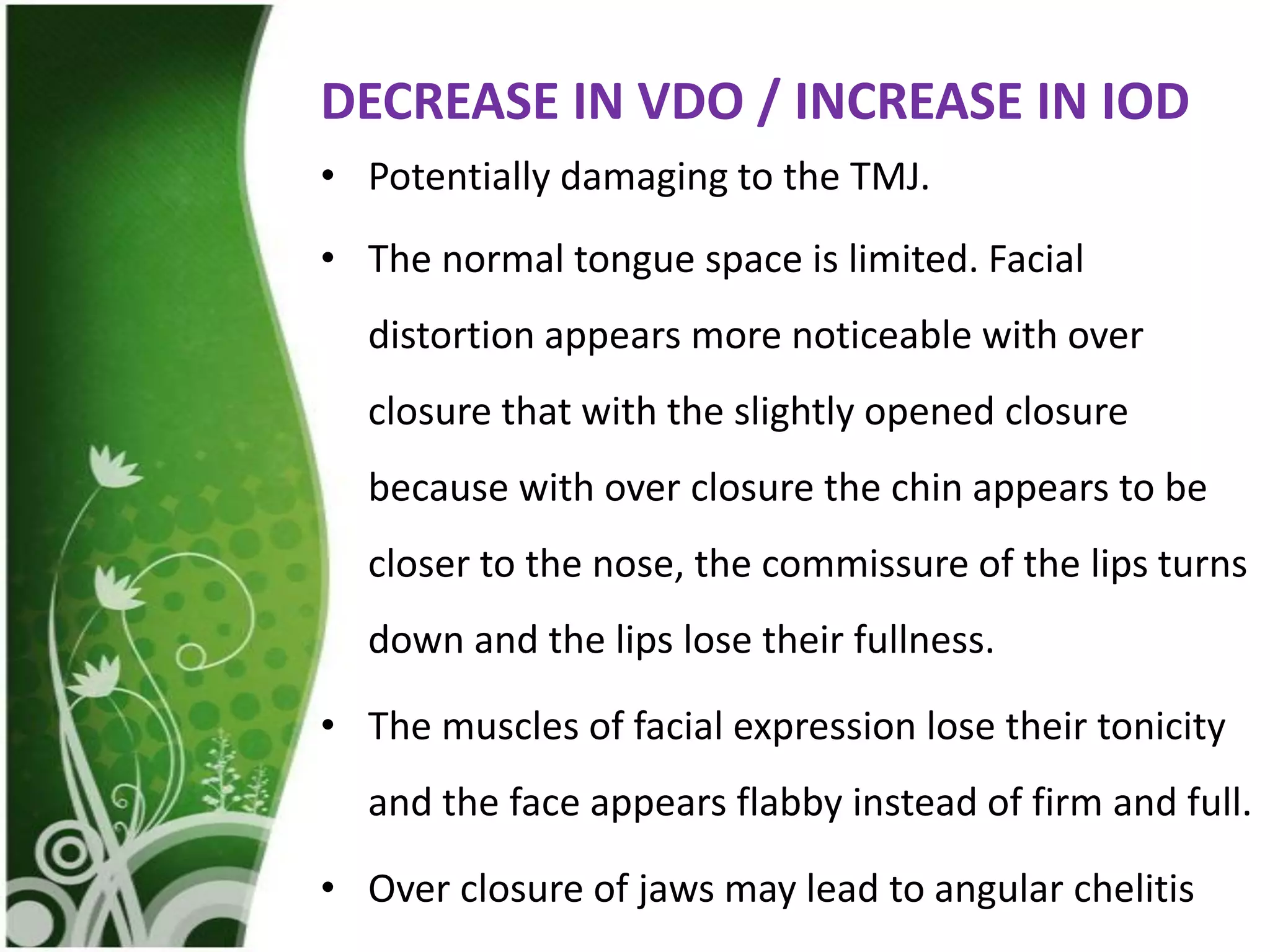 Vertical jaw relation | PPTX