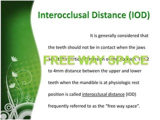 Vertical jaw relation | PPTX