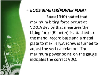 Vertical jaw relation | PPT