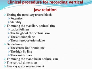 vertical jaw relation.ppt