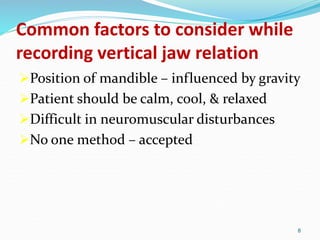 vertical jaw relation.ppt