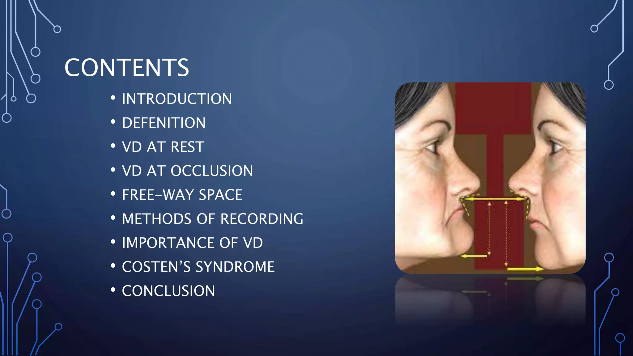 Vertical jaw relation | PPTX