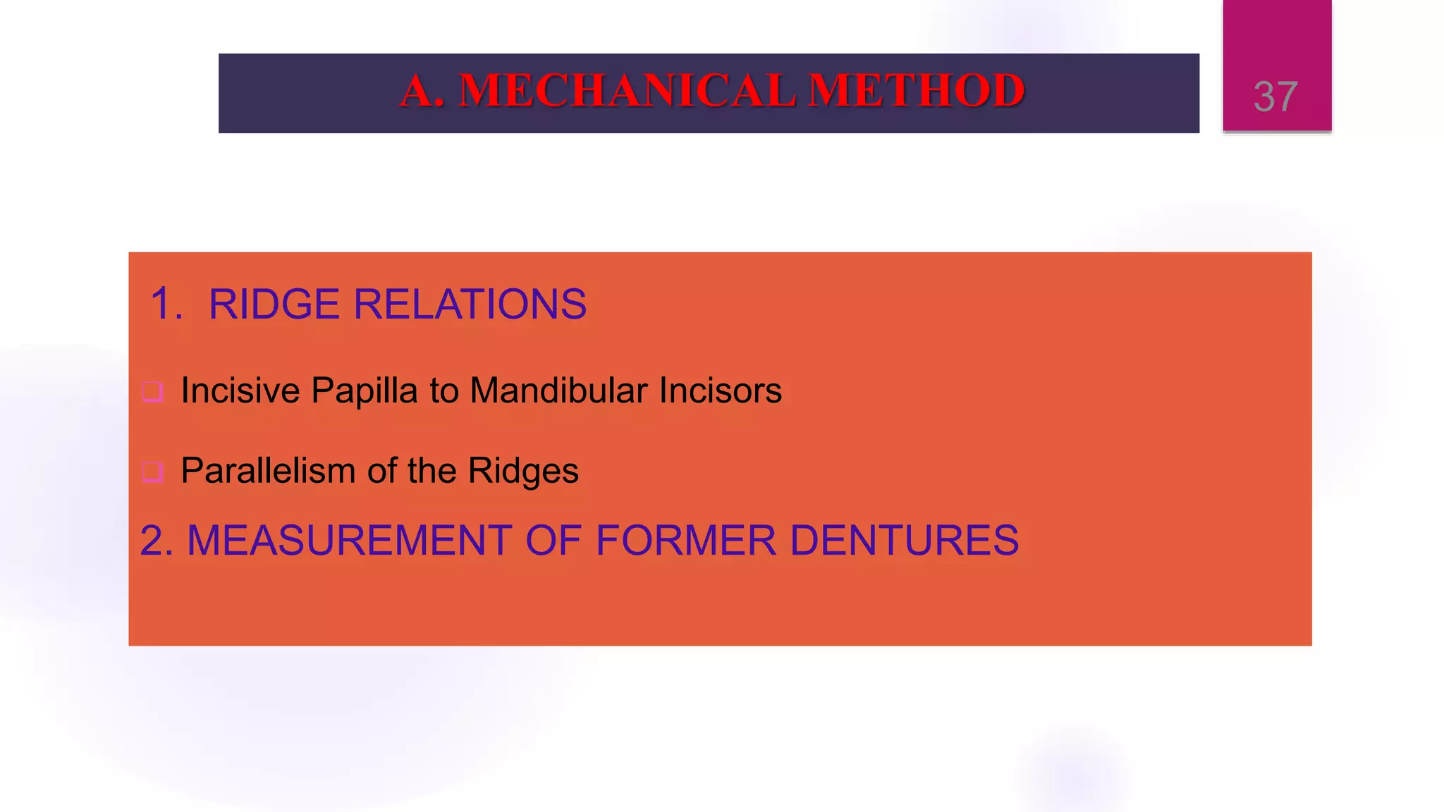 Vertical jaw relation kalpana new | PPTX