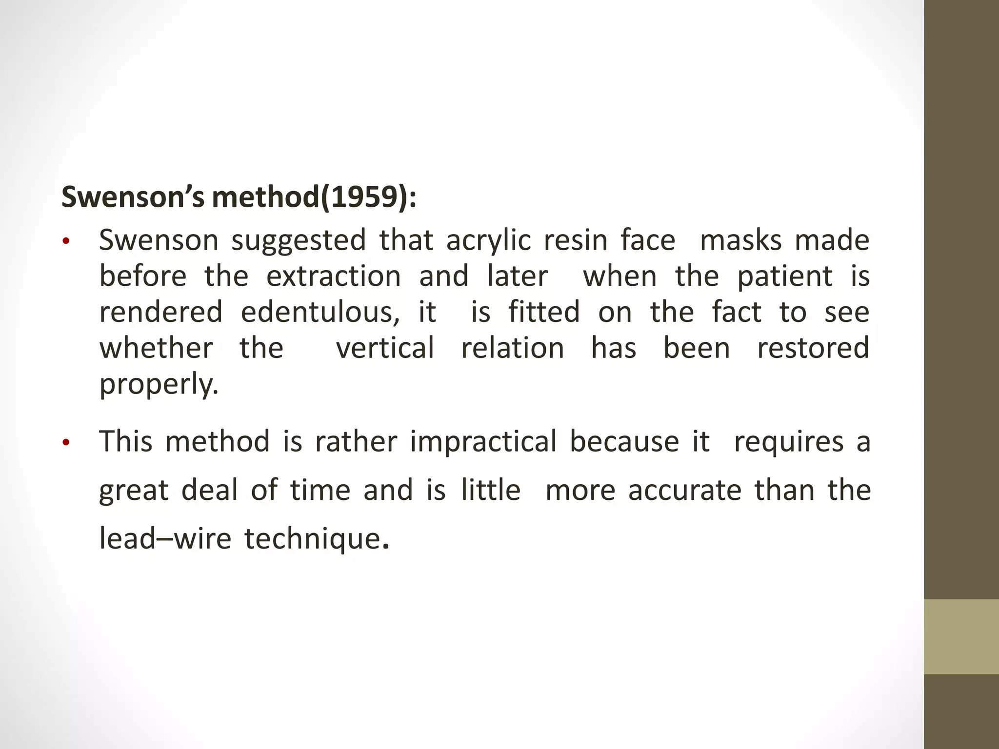Vertical jaw relation | PPTX