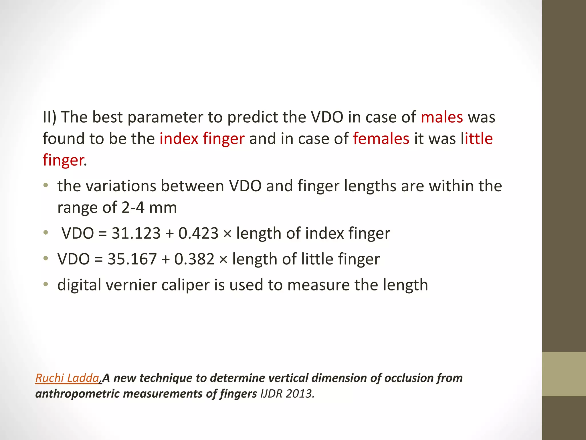 Vertical jaw relation | PPTX