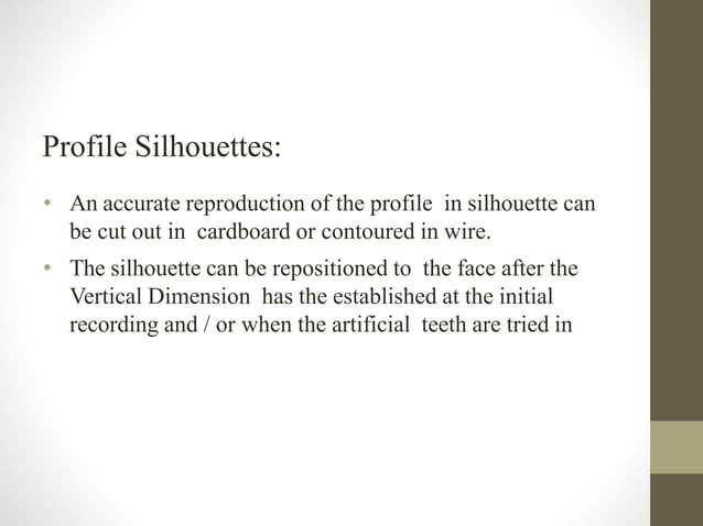 Vertical jaw relation | PPTX